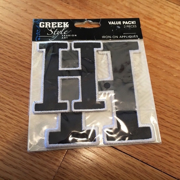 Office | Greek Style Ironon Greek Letter H Eta | Poshmark